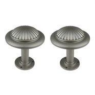 Kenney 58723012 Classic Drapery Holdback, Satin Nickel, 2-Pack ...