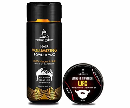 Urbangabru Hair Volumizing Powder Wax 10 Gram Beard Wax For Beard