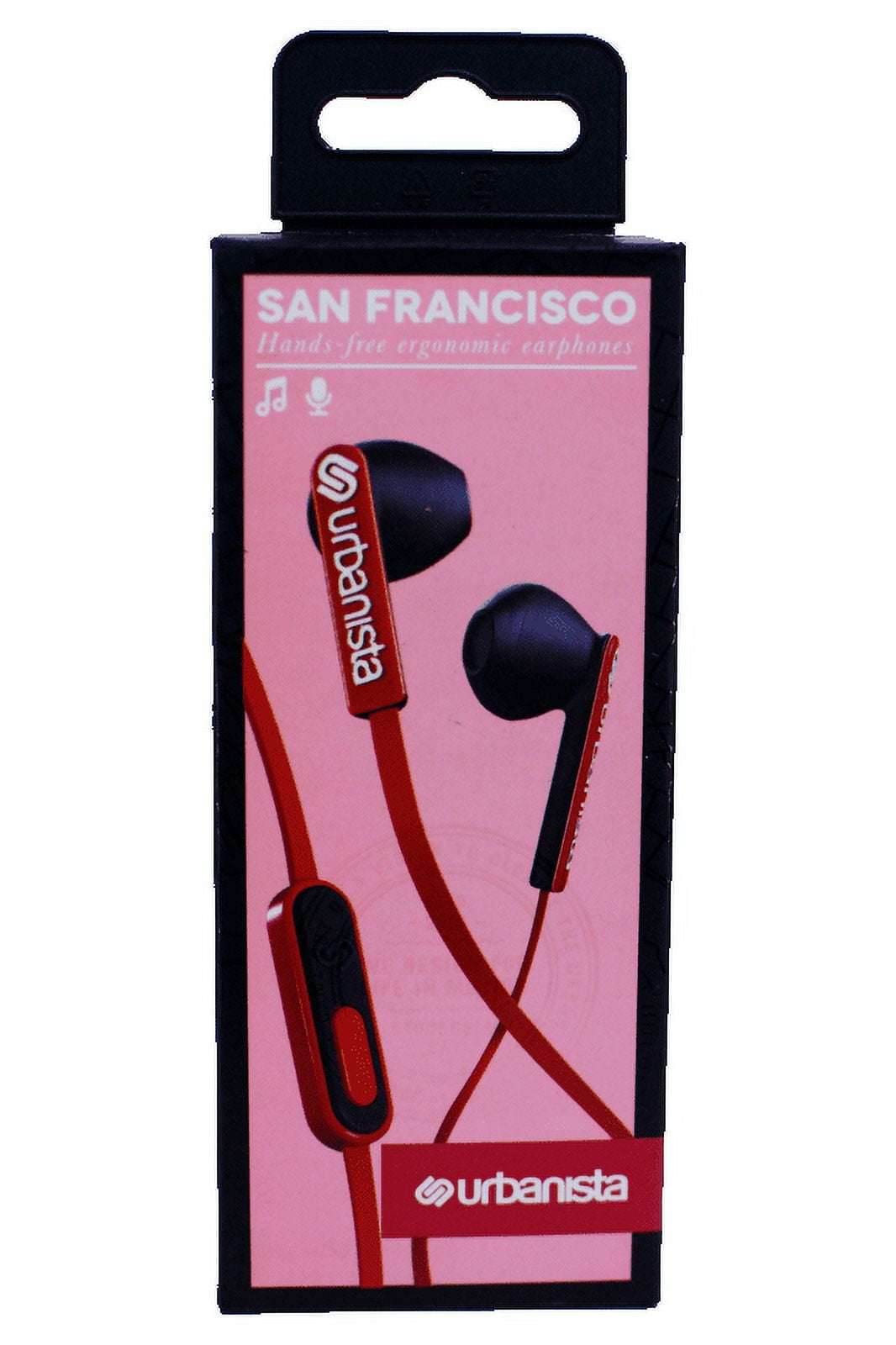 Urbanista San Francisco Ergonomic Earphones With Remote And Mic Retail ...