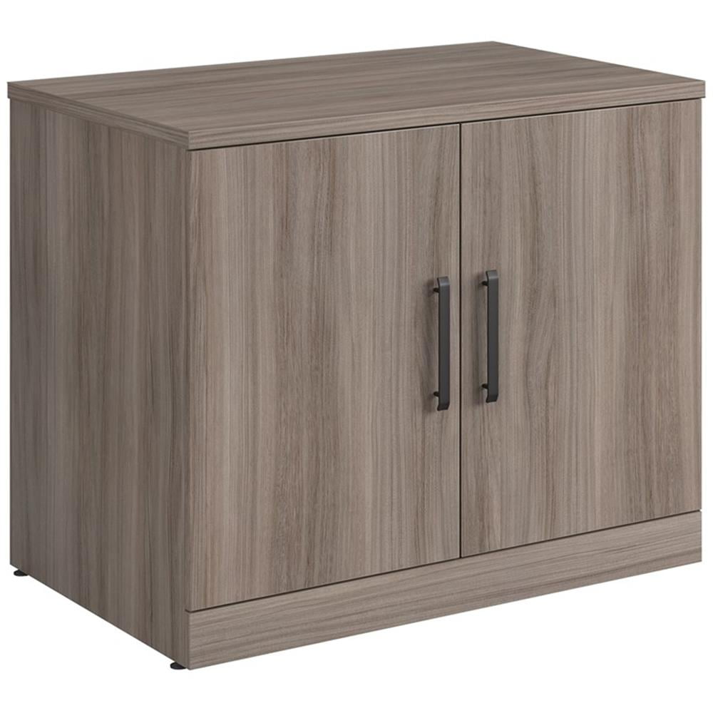 Urbanpro Engineered Wood 36" Storage Cabinet With Doors in Hudson Elm ...