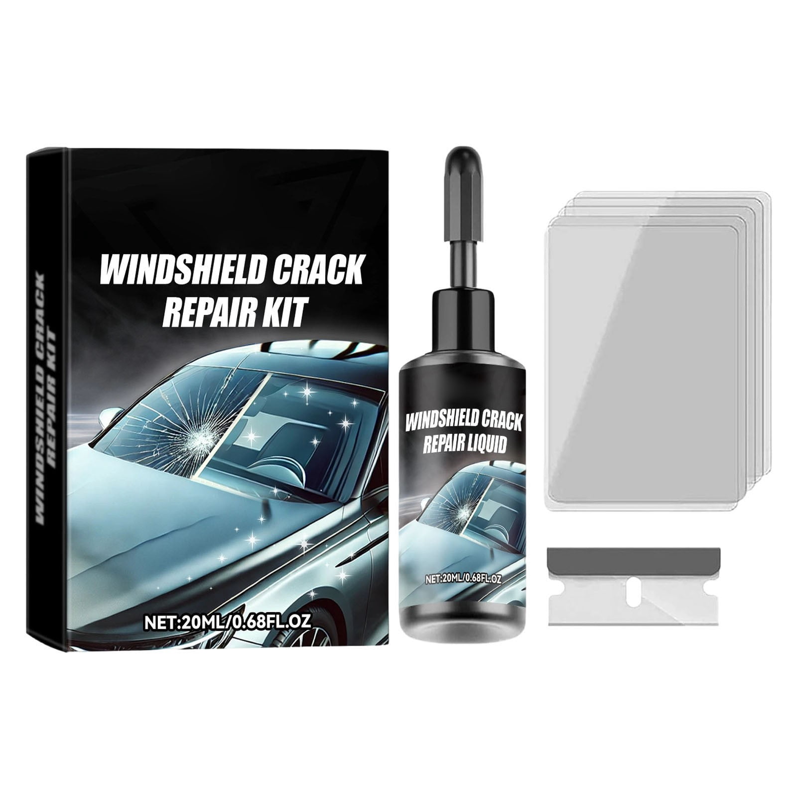 Urbanw 2026 Upgrade Windshield Crack Repair Kit, Professional Glass ...
