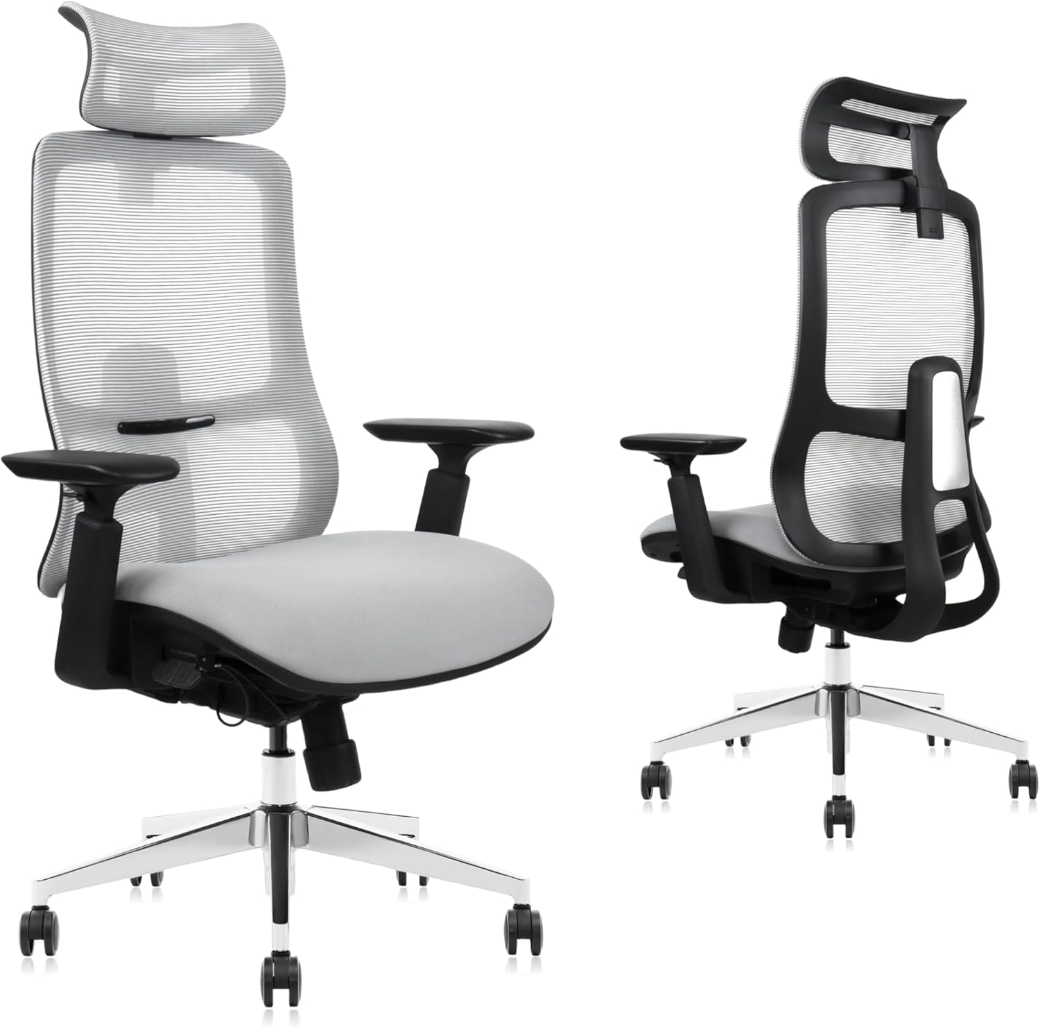 Urboro & Domo T3 Premium ergonomic office chair with backrest tilt ...