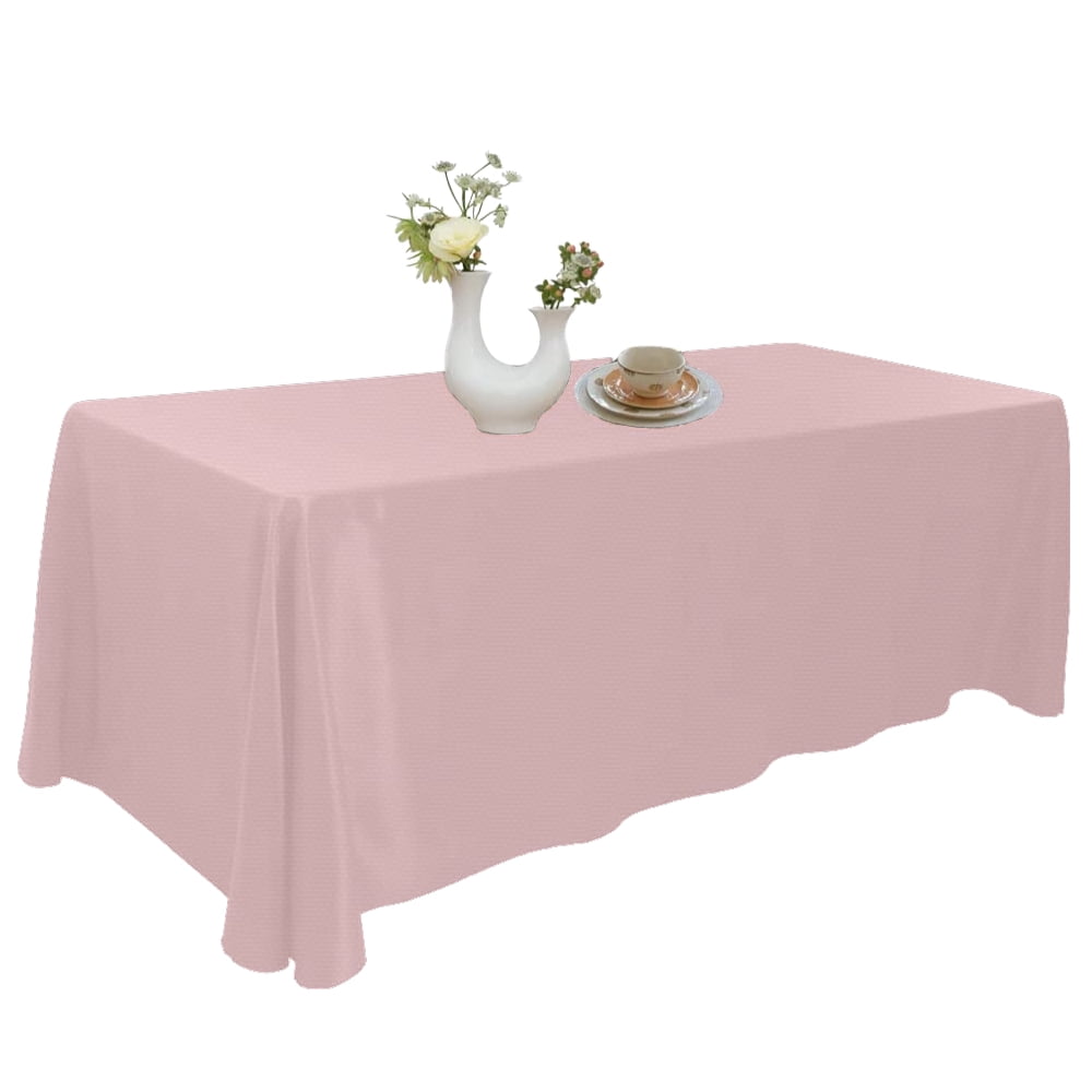 Urby 1pcs Pink Rectangle Tablecloth Linen for Wedding, Party and Events - Walmart.com