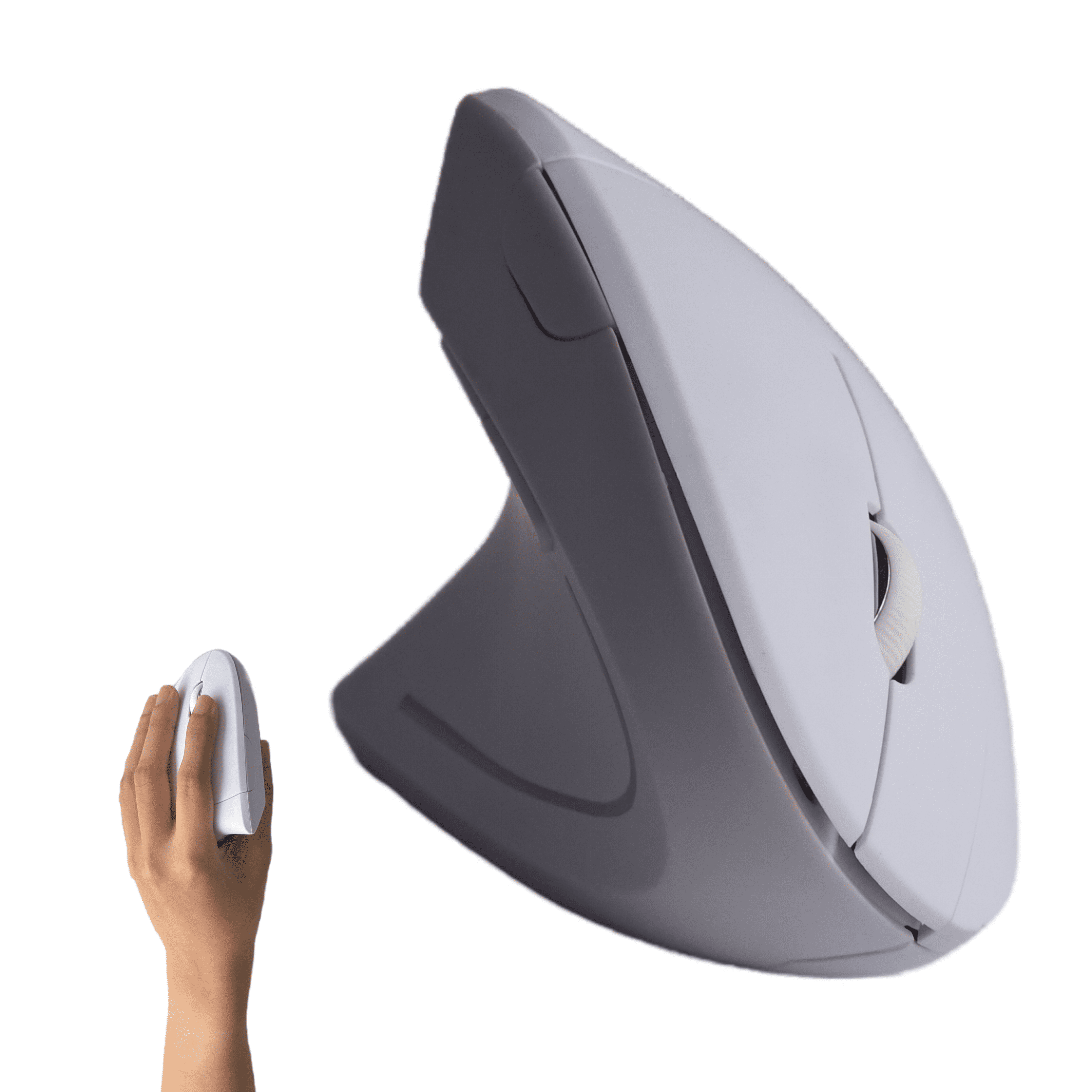 Urby Left Handed Mouse, Vertical Left Handed Ergonomic Wireless Mouse ...