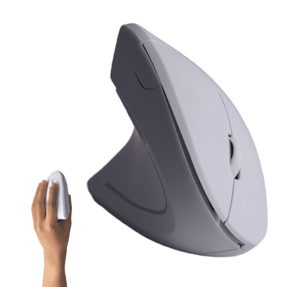 Urby Left Handed Mouse, Vertical Left Handed Ergonomic Wireless Mouse ...