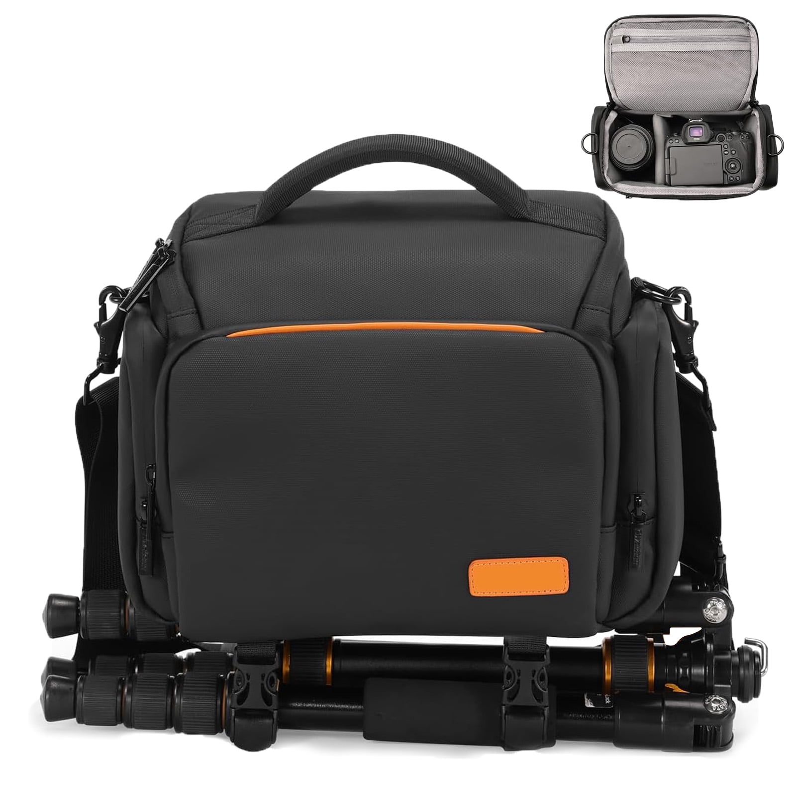 Urcura Camera Sling Bag for Dslr/Mirrorless Crossbody Shoulder Camera Bags for Photographers ...