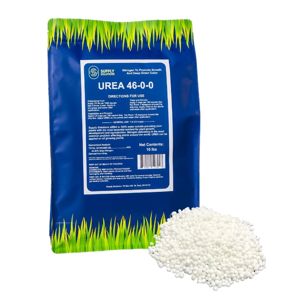 Urea 46-0-0 Nitrogen Fertilizer to Stimulate Lush Growth and Deep Green Color - Plant Food Plant ...
