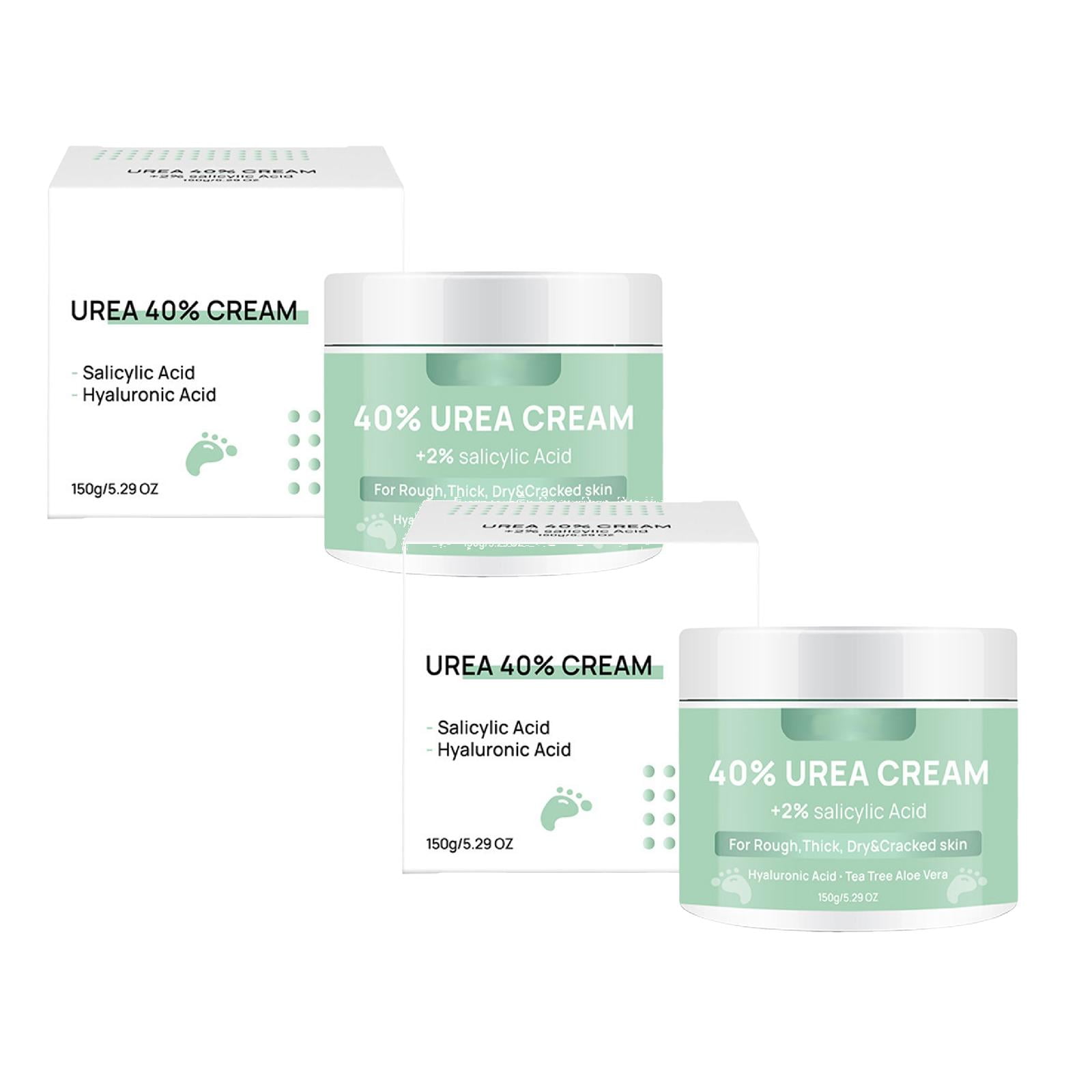 Urea Cream 40% For Feet - Foot Cream For Dry Cracked Heels Feet Knees - Dead Skin Cuticle Callus ...