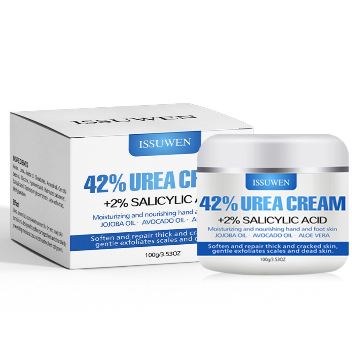 Urea Cream 40% Plus Salicylic Acid 4.6 Oz, Callus Remover Hand Cream ...