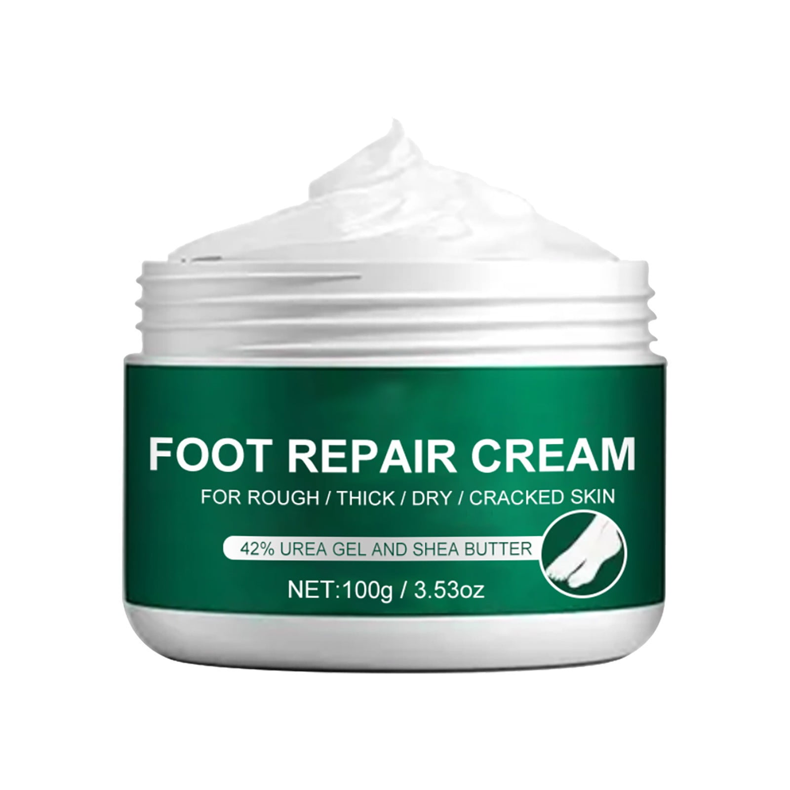 Urea Cream 42% Foot Cream for Dry Cracked Heels Feet Knees Elbows Hands ...
