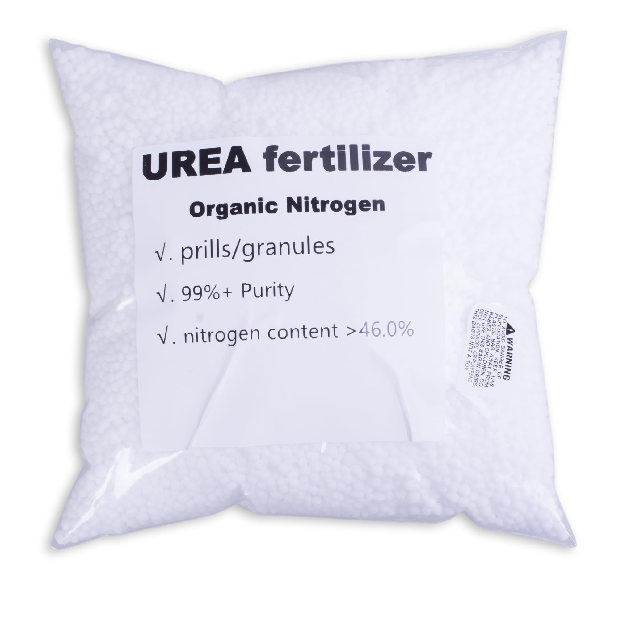 Urea Fertilizer 46.0% Minimum Nitrogen Commercial Grade for Plant ...