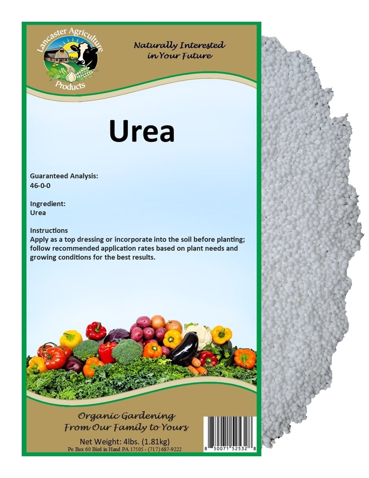Urea Fertilizer 4 pounds - Lancaster Agriculture Products - Walmart.com