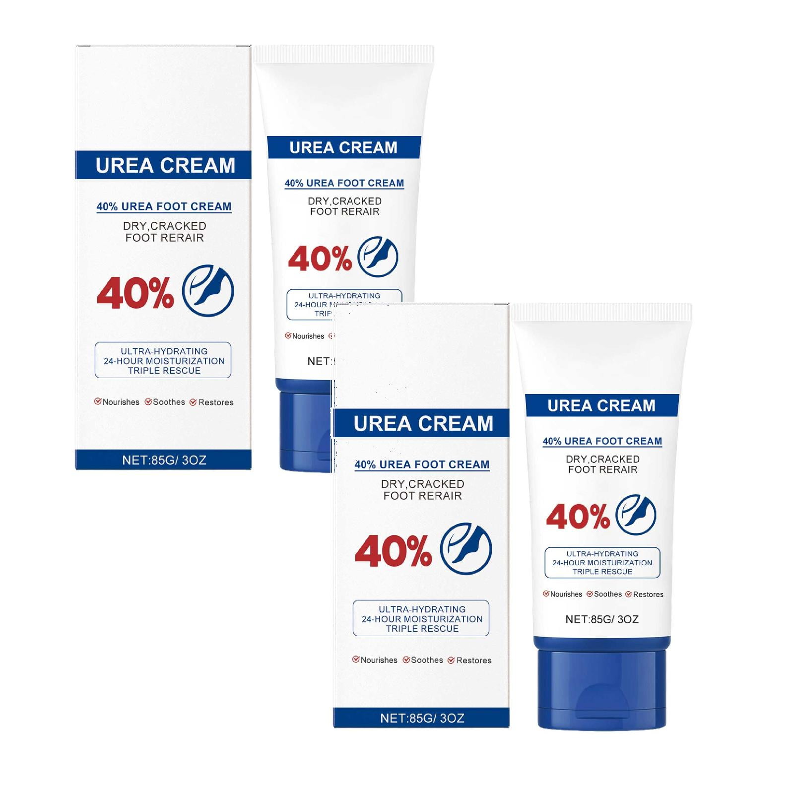 Urea Lotion 40% for Dry Feet: Anti-Callus, Maximum Potency Repairs ...