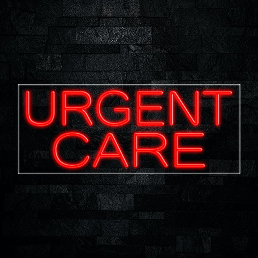 Urgent Care-LED Neon Sign 30"L x 12"H #30645 - Walmart.com