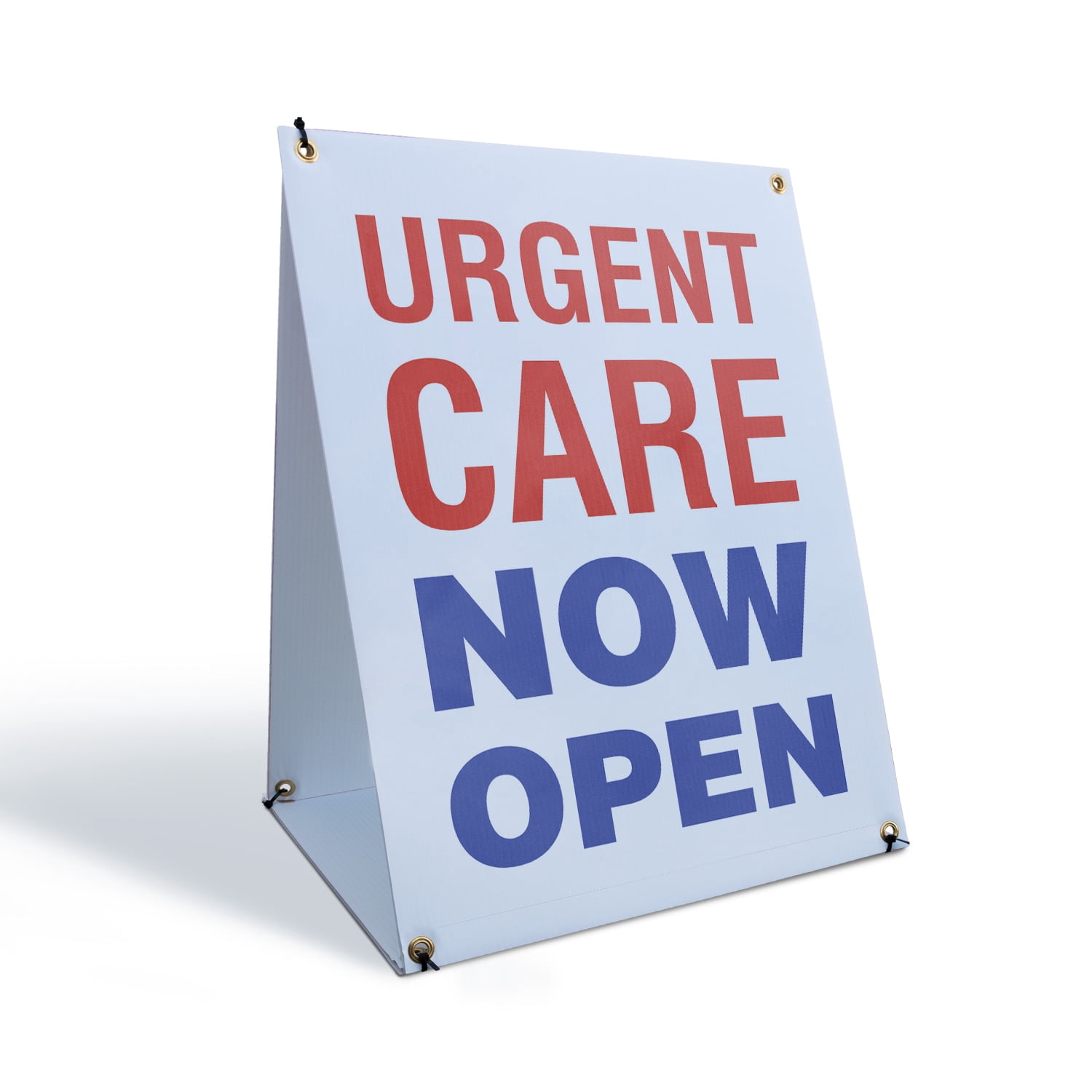 Urgent Care Now Open Sidewalk Sign 18 Inch x 24 Inch A-Frame Images On ...
