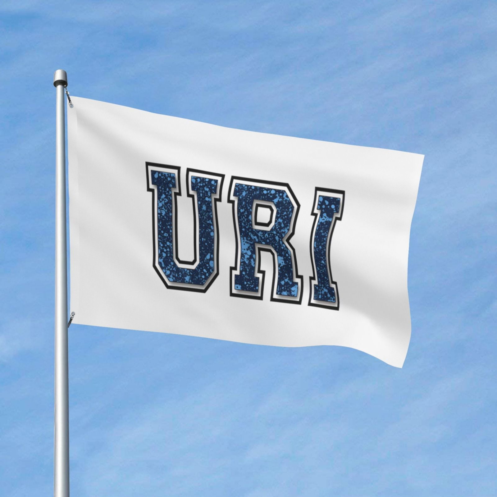 Uri University Of Rhode Island Rams 3x5 Ft Flag Double Sided Indoor ...