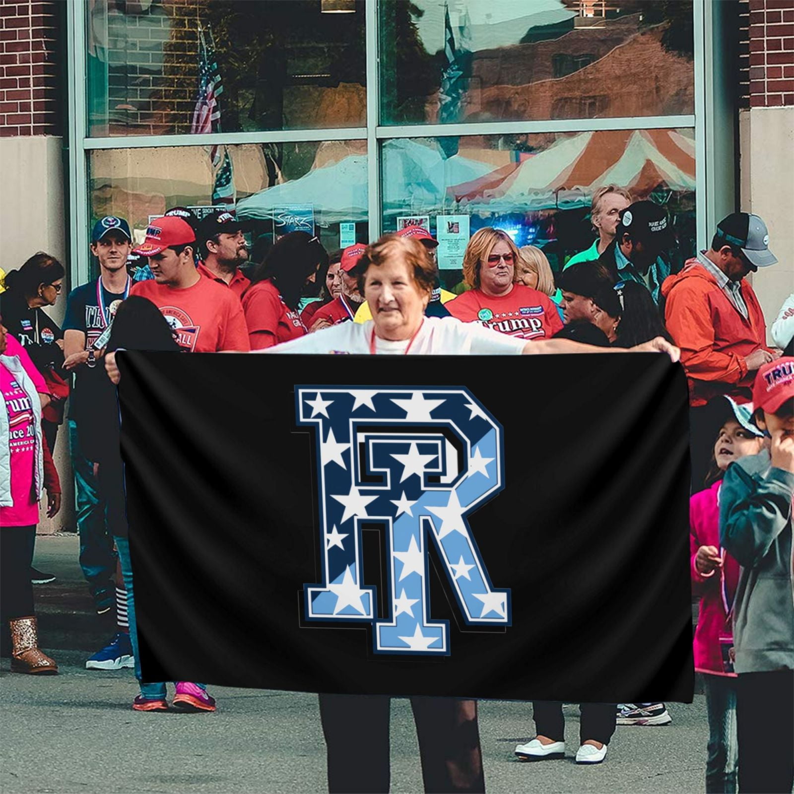 Uri University Of Rhode Island Rams4 Banner Breeze Flag Outdoor Flags ...