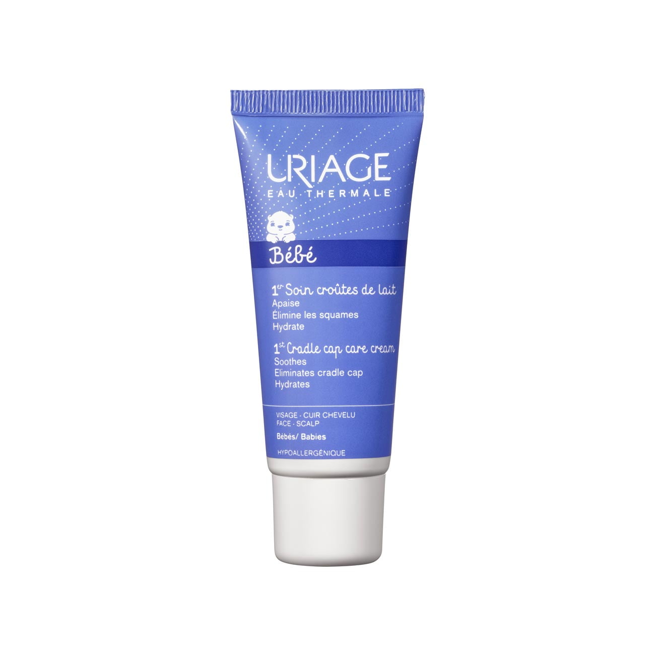 Uriage Bébé 1st Cradle Cap Care Cream Skincare 40ml - Walmart.com