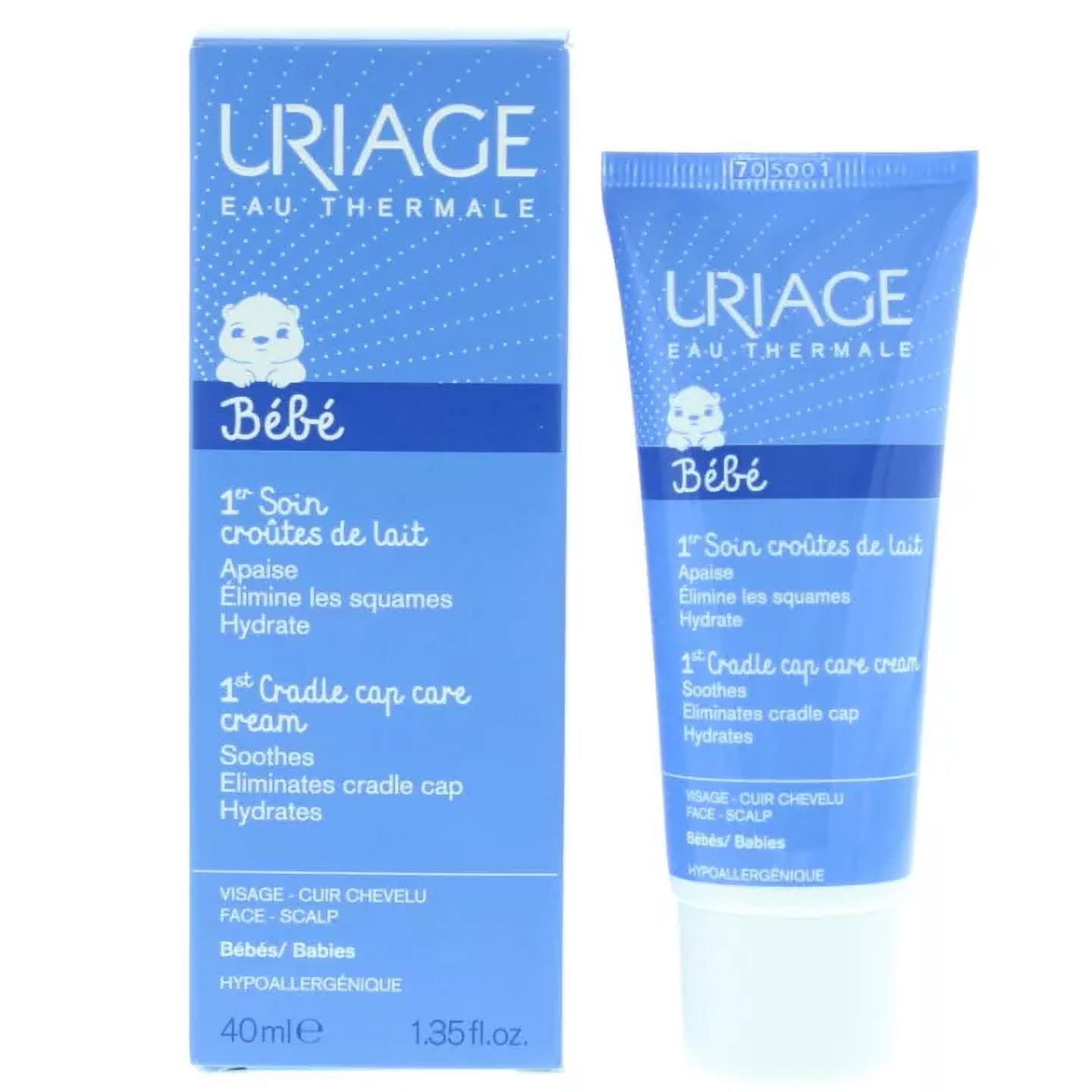 Uriage Baby 1st Cradle Cap Treatment 40ml soothes the discomfort ...