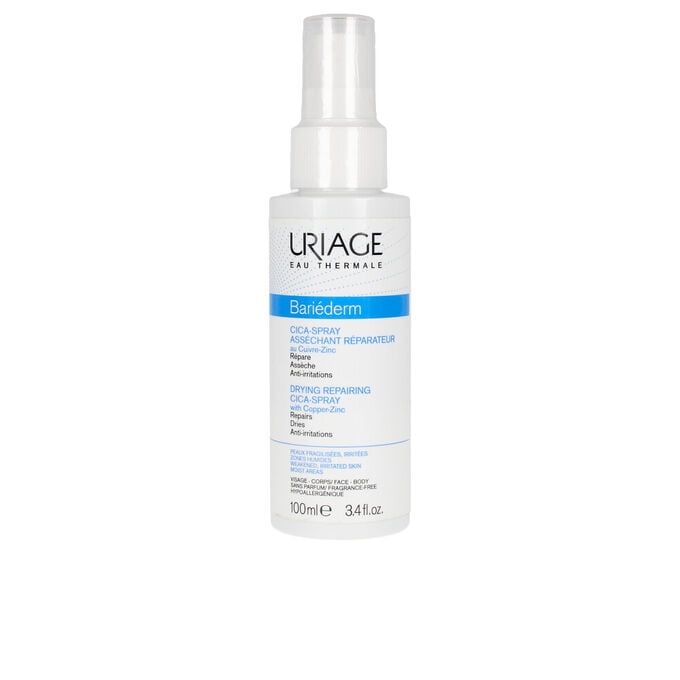 Uriage Bariederm Cica-Spray 100ml - Skin Repairing Spray with Thermal ...