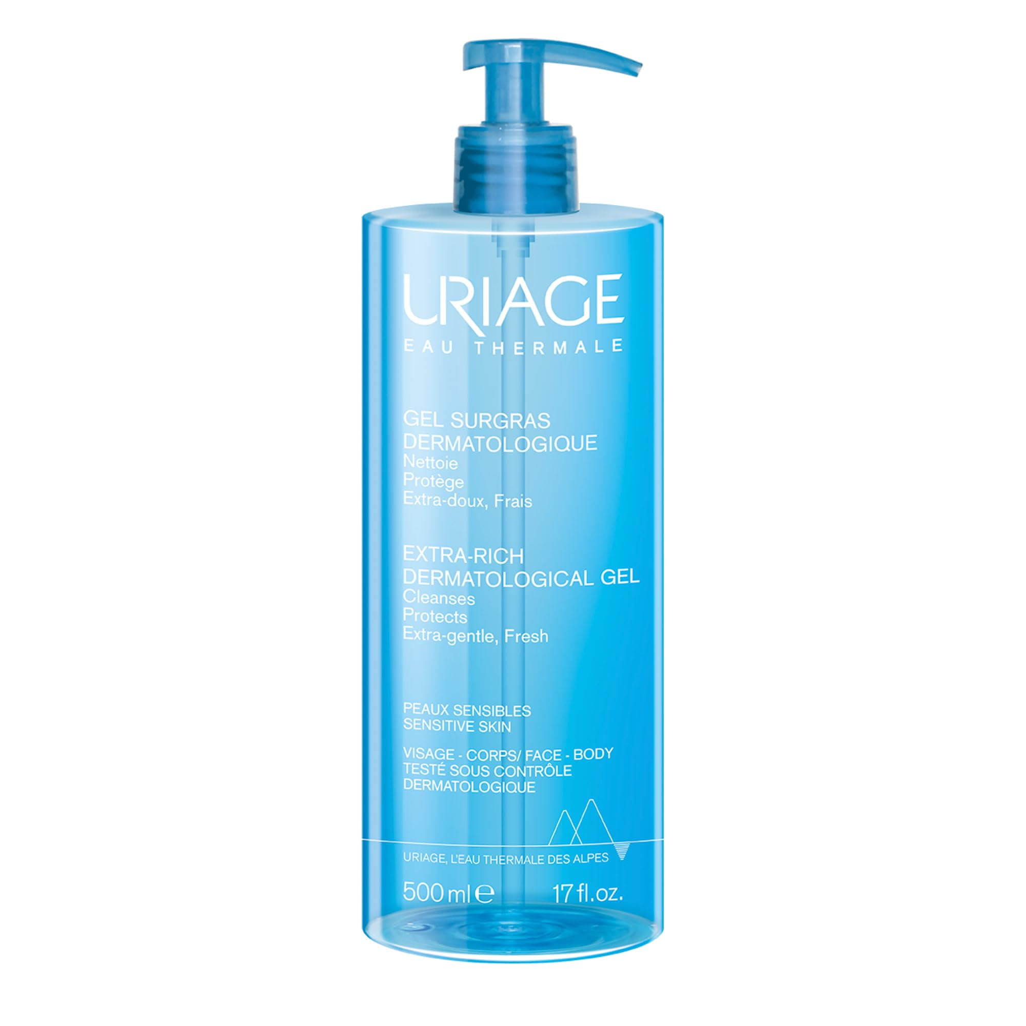 Uriage Extra-rich Dermatological Body DPF11 Wash for Sensitive Skin ...