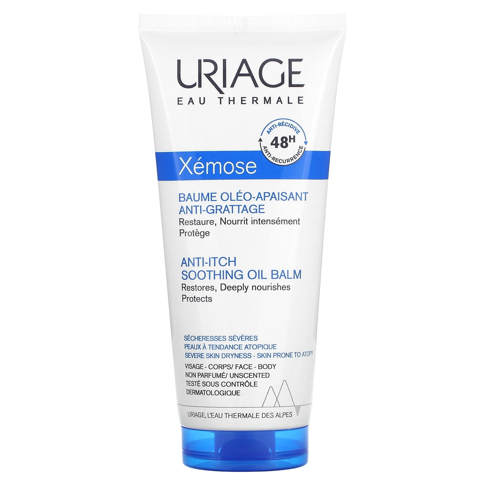 Uriage Xemose Anti-Itch Soothing Oil Balm 200 ml Dry Skin Body ...