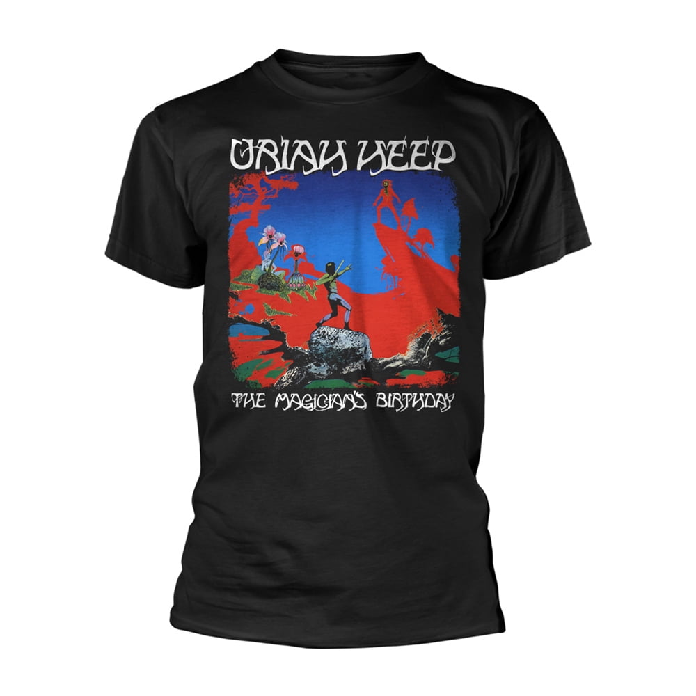 Uriah Heep T Shirt The Magicians Birthday Album Cover Logo Official ...