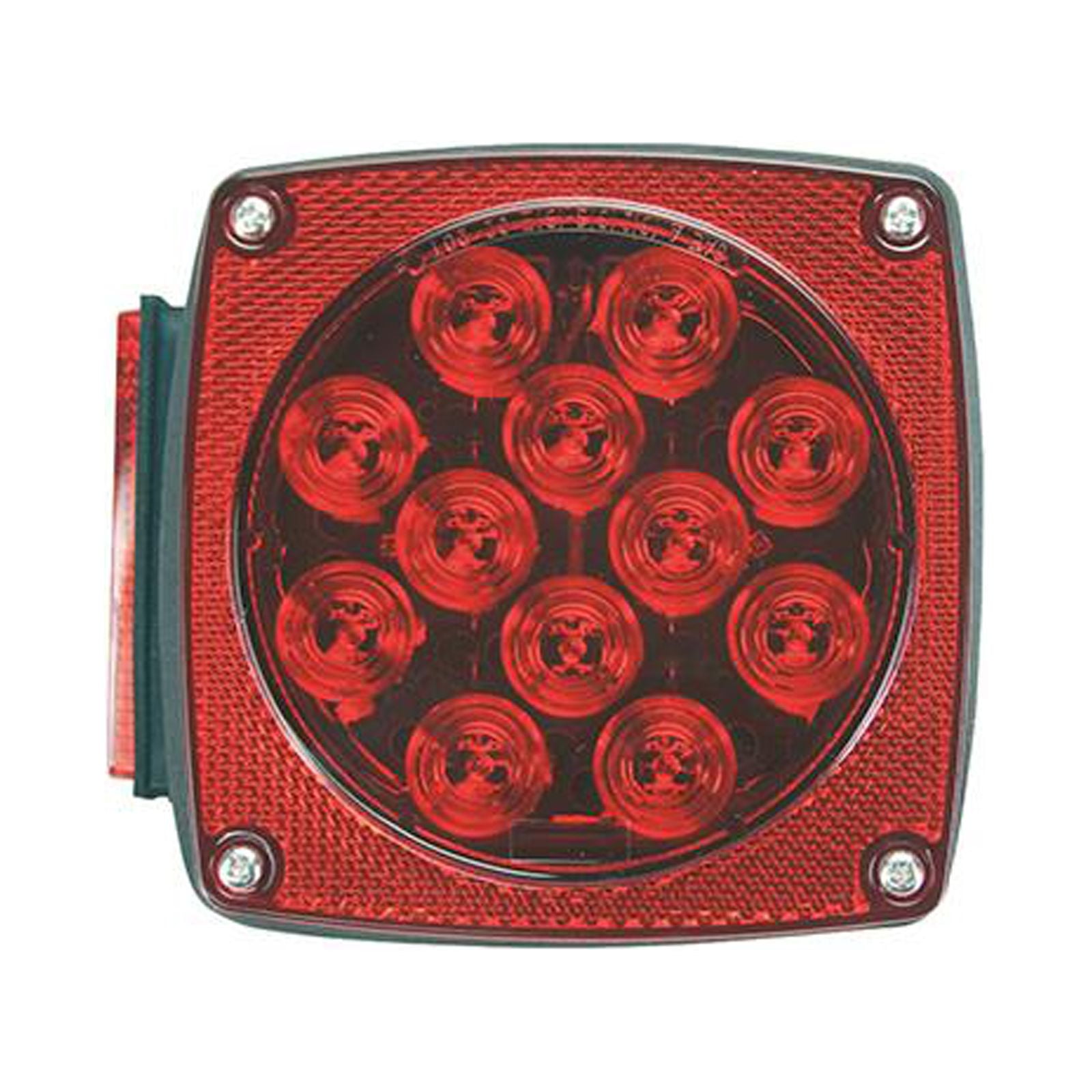 Uriah UL840001 LED Stop, Tail & Turn Light, Right-Side, Square, 4.5-In ...