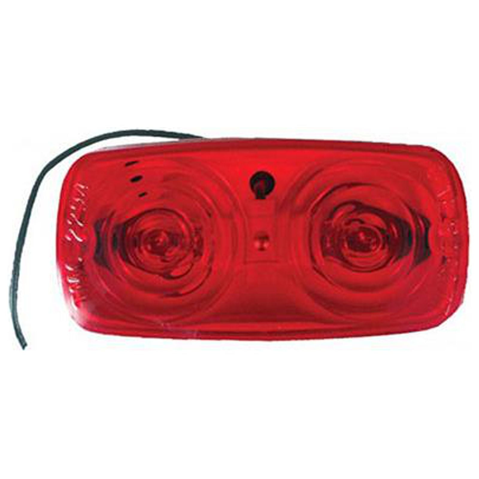 Uriah UL903001 LED Marker Light, Red Bulls Eye With White Base, 4 x 2 ...
