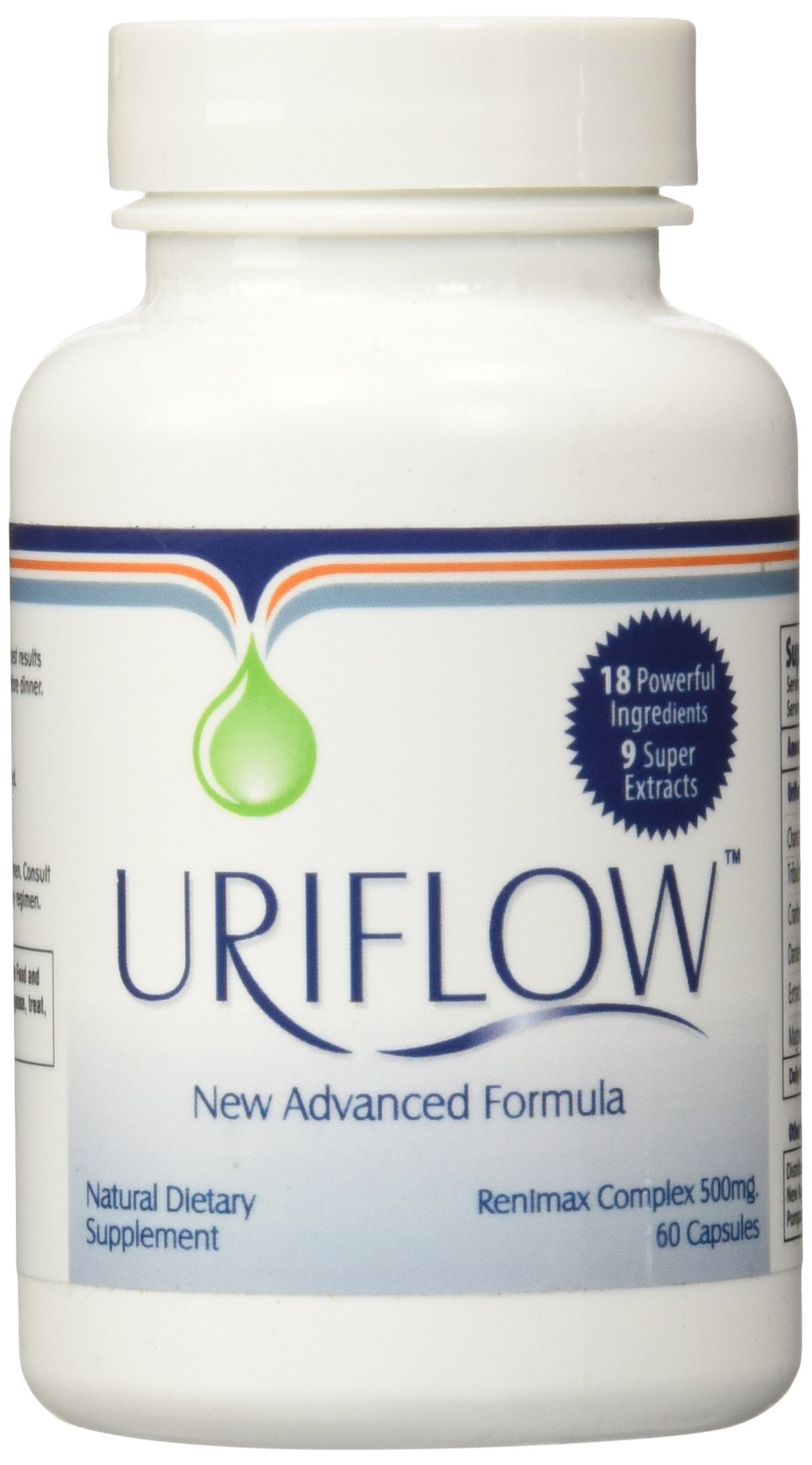 Uriflow, 60 Capsules, Kidney Stone Support, Promotes Urinary Health ...