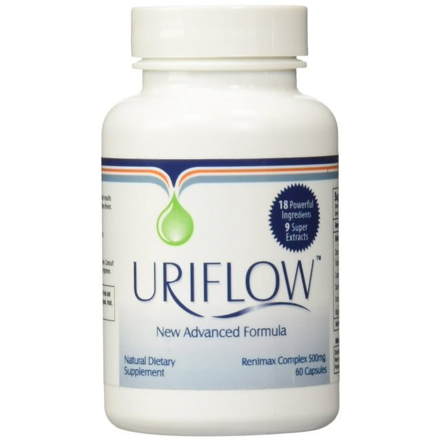 Uriflow Non-Toxic Kidney Stone Treatment - 60 Capsules - Walmart.com