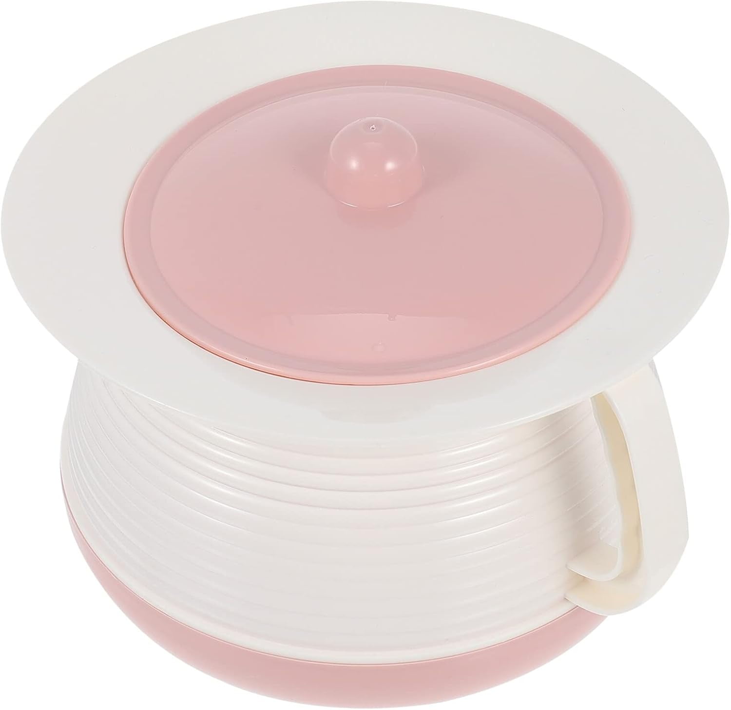 Urinal Chamber Pot Portable Toilet with Lid and Handle Plastics Potty ...