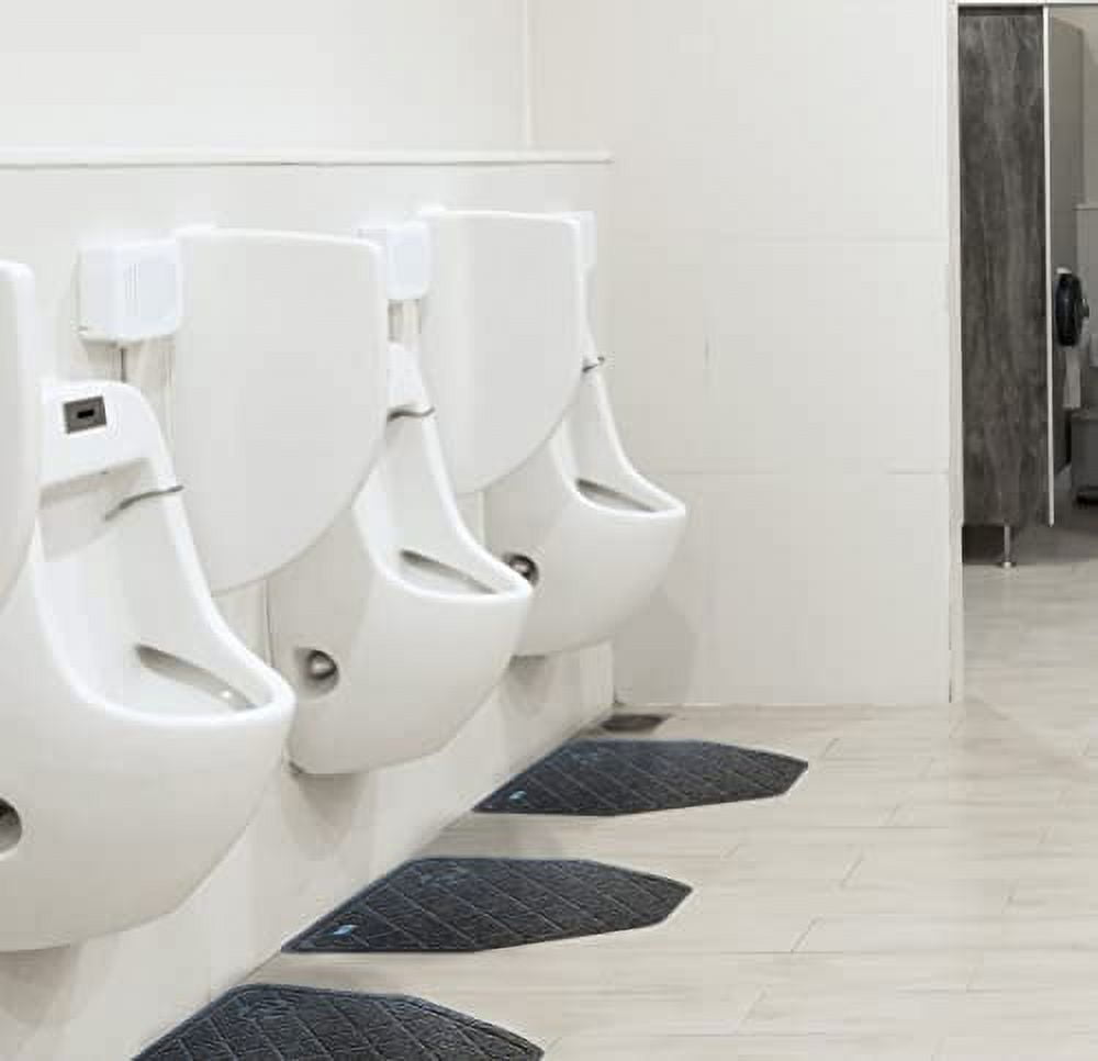 Urinal Mat - Case of 6 - Black - Walmart.com