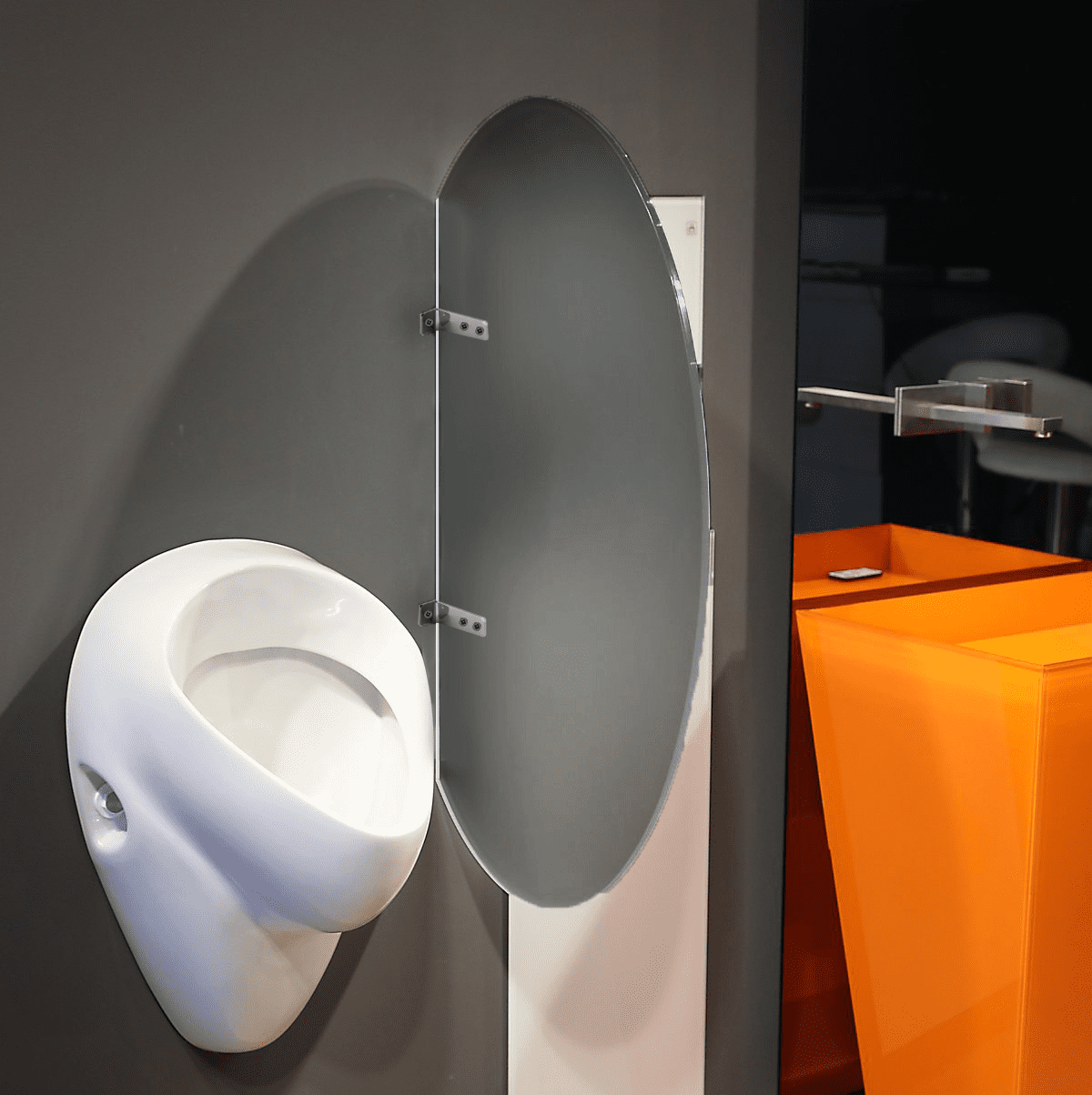 Urinal Partition Divider Screen: Smoke Tint for Privacy - Walmart.com