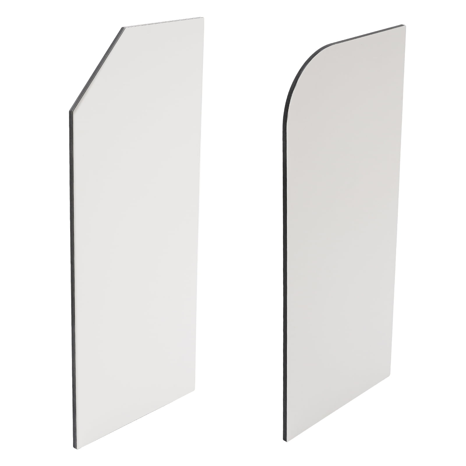 Urinal Partition Screen, 15.75x35.43in High-Privacy Toilet Partition ...