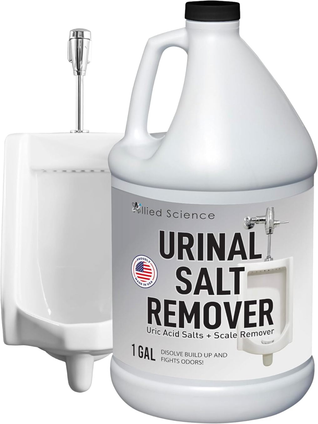 Urinal Salt Remover - Uric Acid Salts Scale Remover Unclogs Urinals and ...