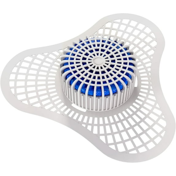 Urinal Screen Deodorizer (12 Pack) with Urinal Cakes Ocean Breeze Scent ...