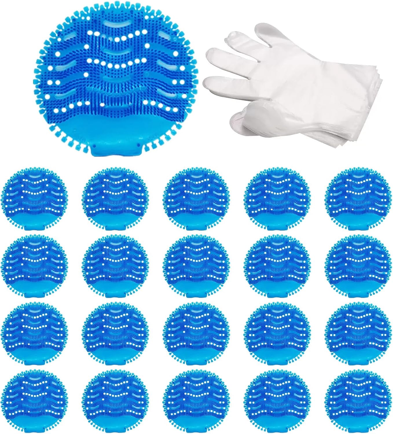 Urinal Screen Deodorizer, 20 Pack, for Toilets in Bathroom Office ...