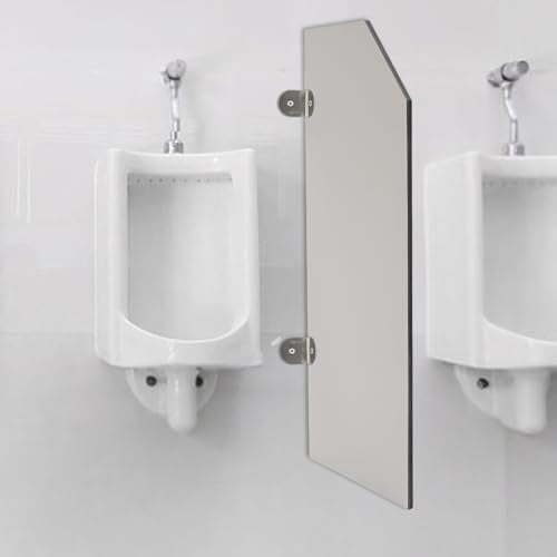 Urinal Screen Toilet Partition, Wall-Mounted Urinal Partition Men’s ...