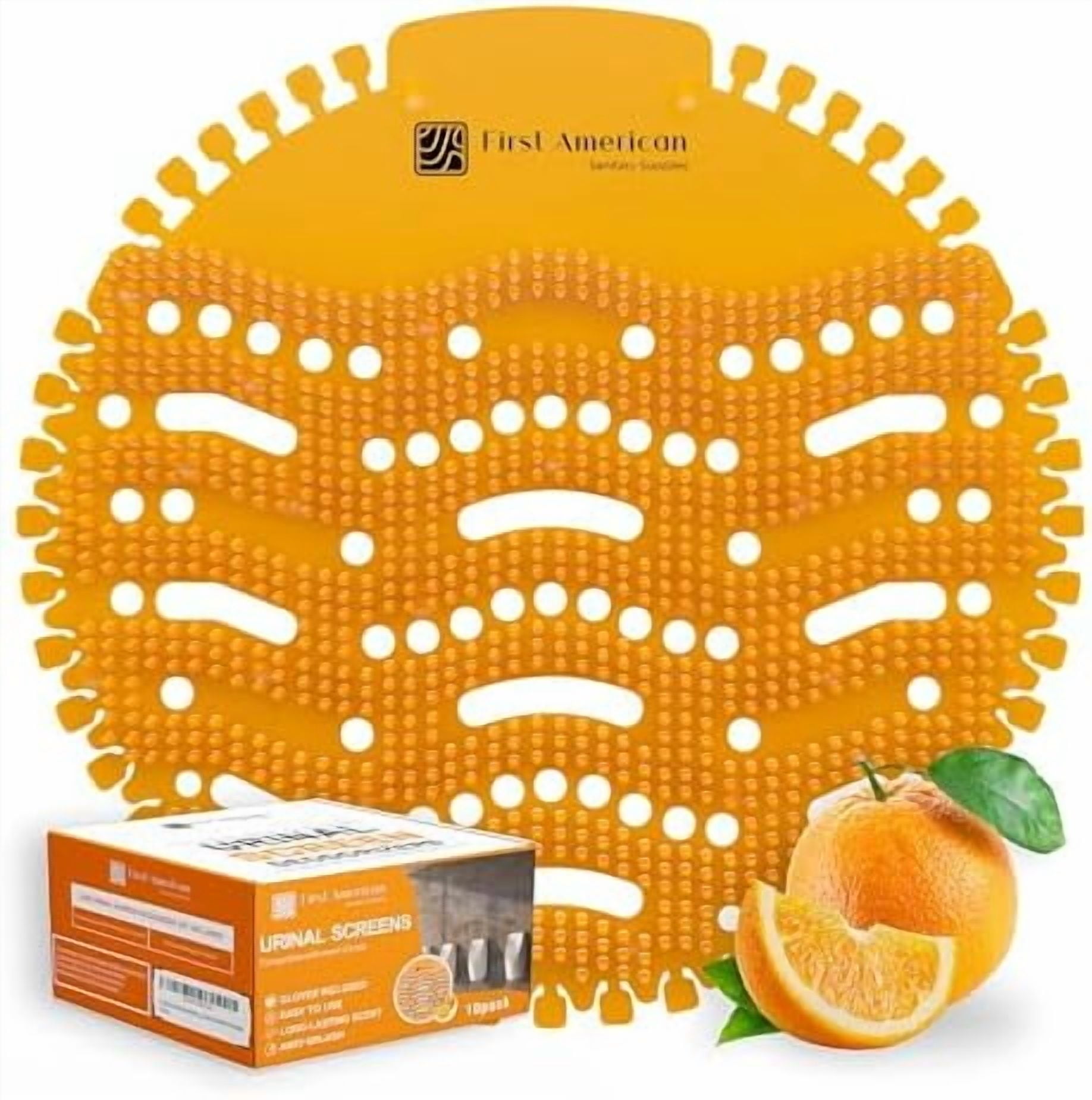 Urinal Screens Deodorizer -10 Pack of Premium Urinal Screen Cakes with ...