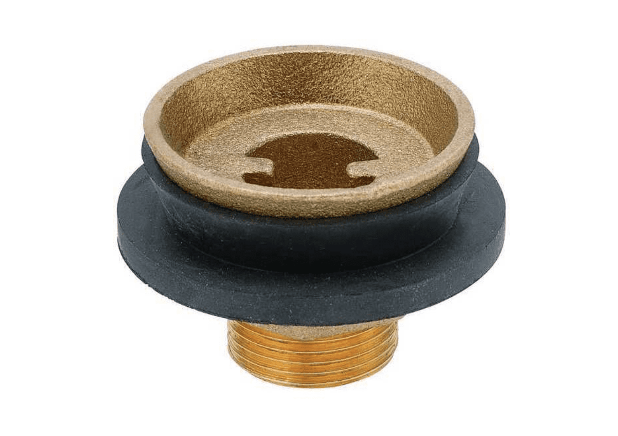 Urinal Spud, 1 1/4 x 3/4", Brass/Rubber - Walmart.com