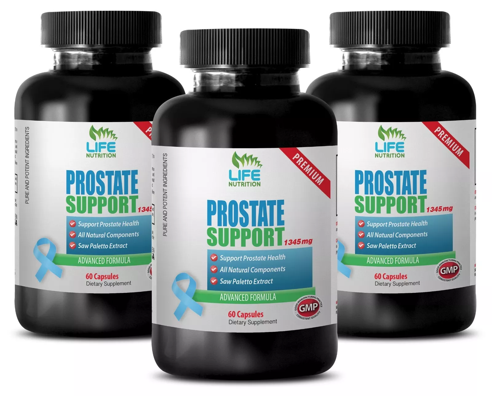 Urinary Tract Health - Prostate Support 1345mg - Zinc Supplement 3B ...