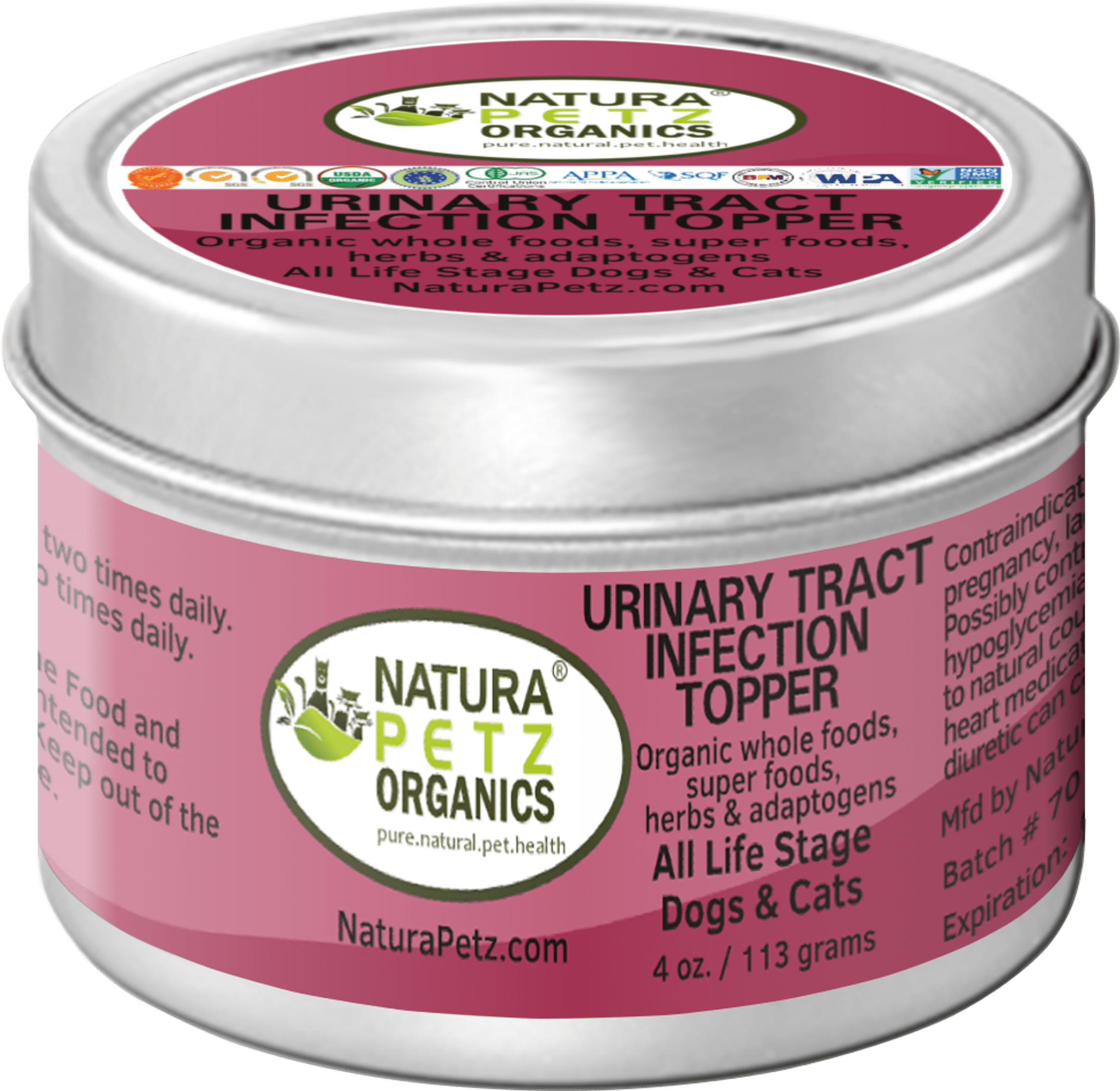 Urinary Tract Infection Meal Topper For Dogs And Cats* Flavored Urinary ...