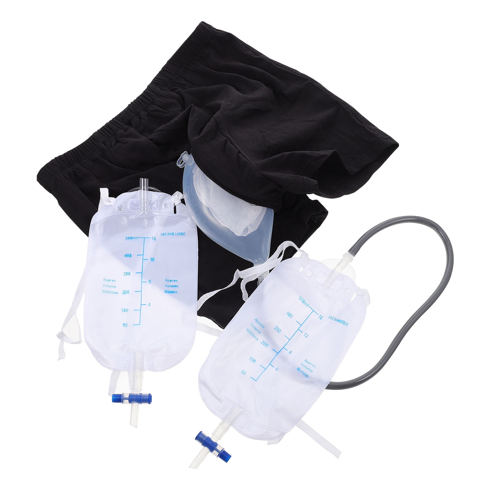Urine Bag Underwear With Collector Bags Men Urinal Mens Briefs Incontinence Pants For Catheter