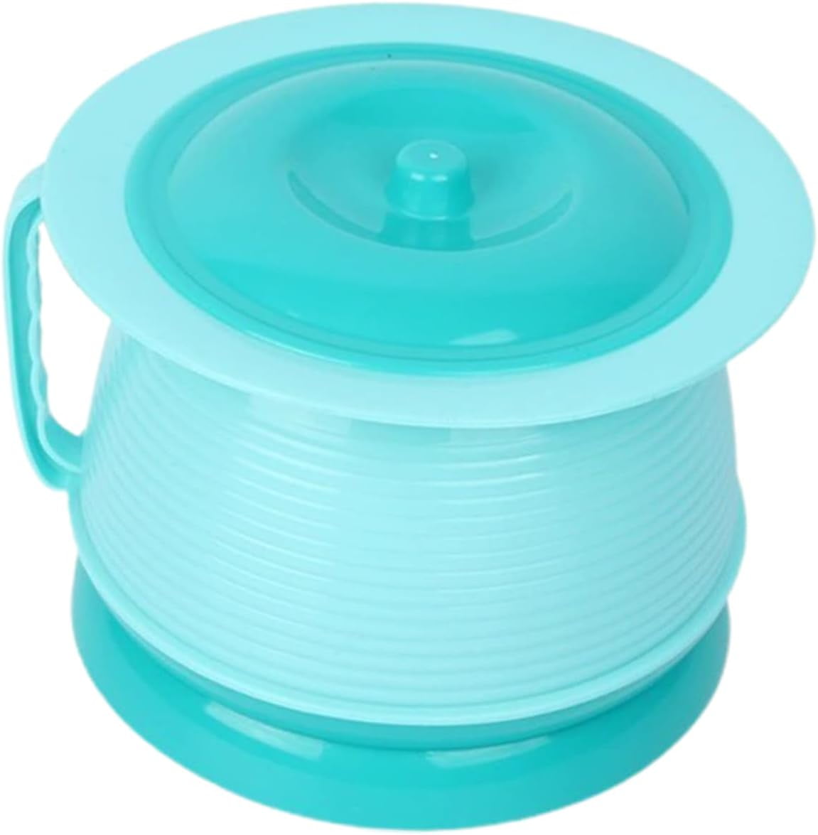 Urine Bucket Chamber Pot with Lid Urinal Pee Bucket Portable Spittoon ...