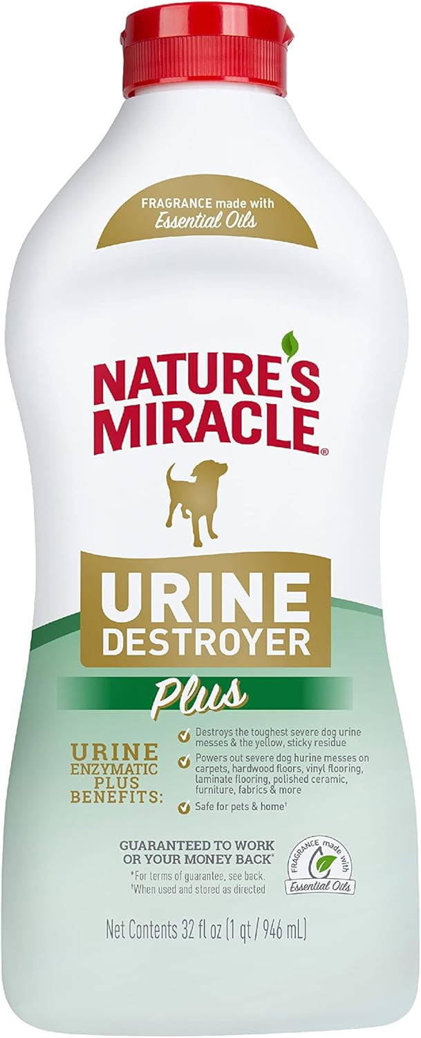Urine Destroyer Plus Dog, 32 Ounces, Enzymatic Formula, Ready-to-Use ...