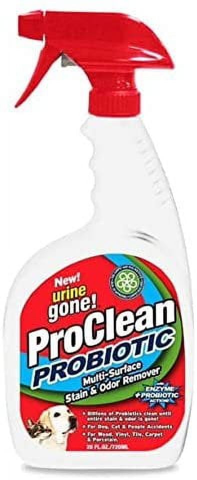 Urine Gone ProClean Stain and Odor Remover Probiotic MultiSurface ...