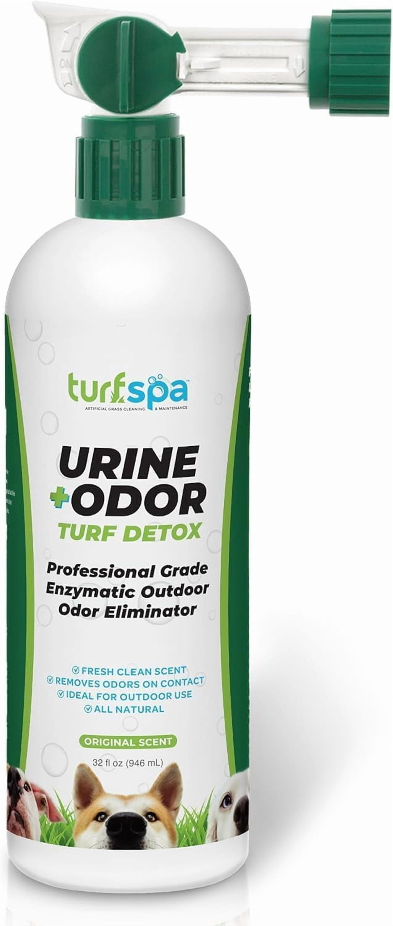 Urine & Odor Turf Detox: 32 oz Professional Enzyme Cleaner & Odor ...