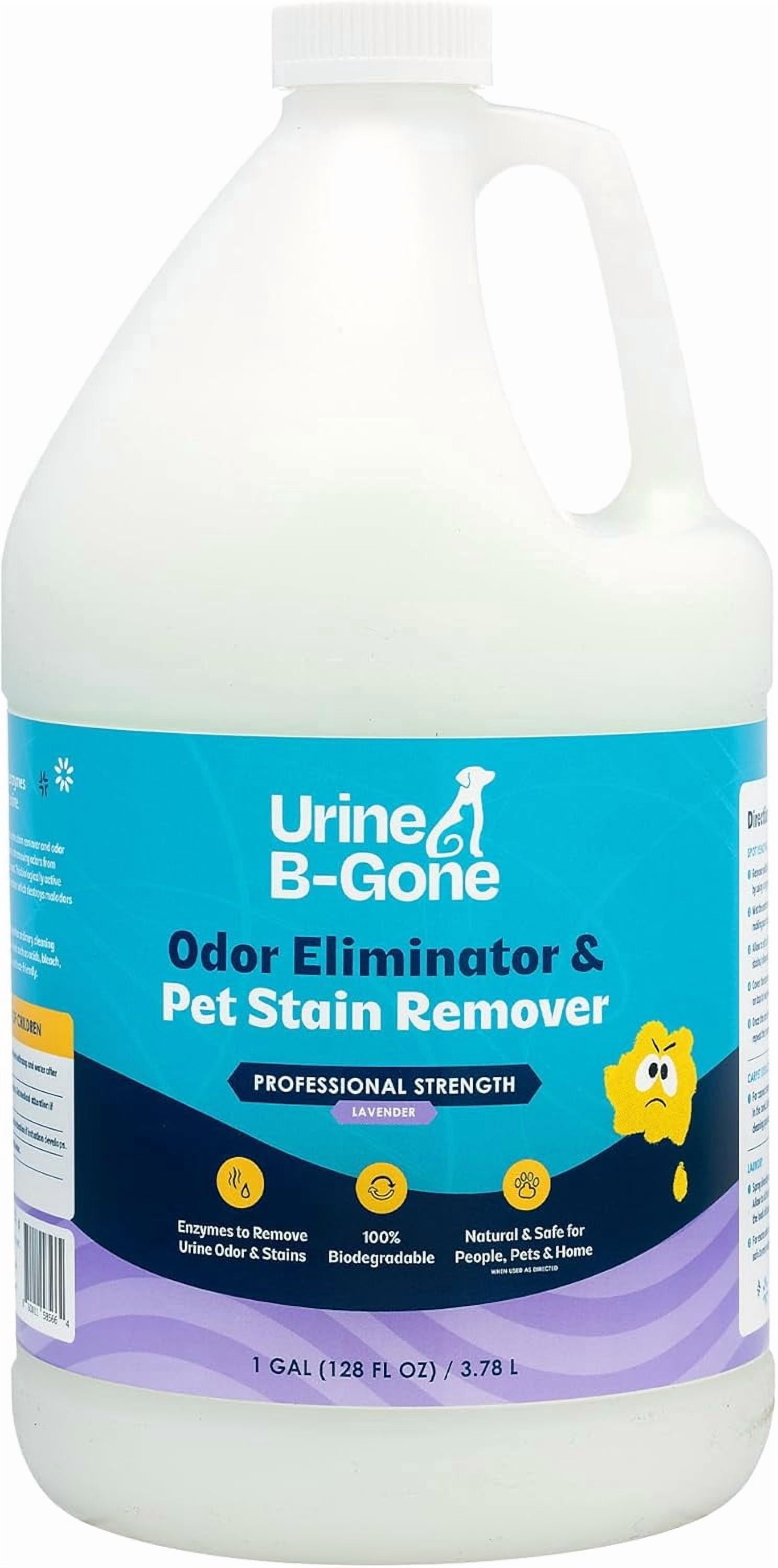 Urine-Off, professional enzyme odor eliminator and pet stain remover ...