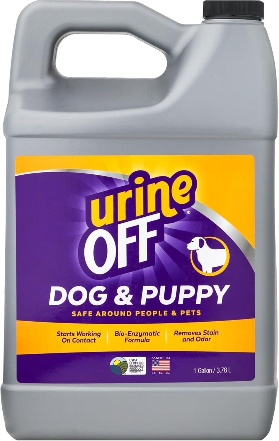 Urine OFF Puppy & Dog Odor & Stain Remover| Fresh Scent Carpet Cleaner ...
